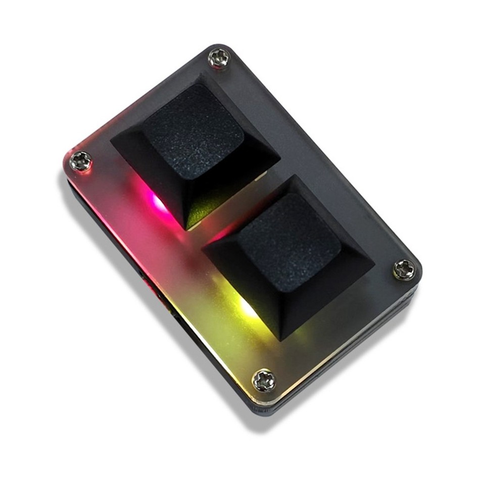 2-Key Keyboard & Paste Programmable Custom OSU Gaming Mechanical ...