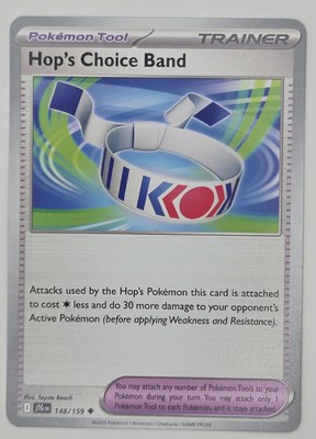 Hop's Choice Band 148/159 Uncommon Trainer Journey Together Pokemon TCG ...