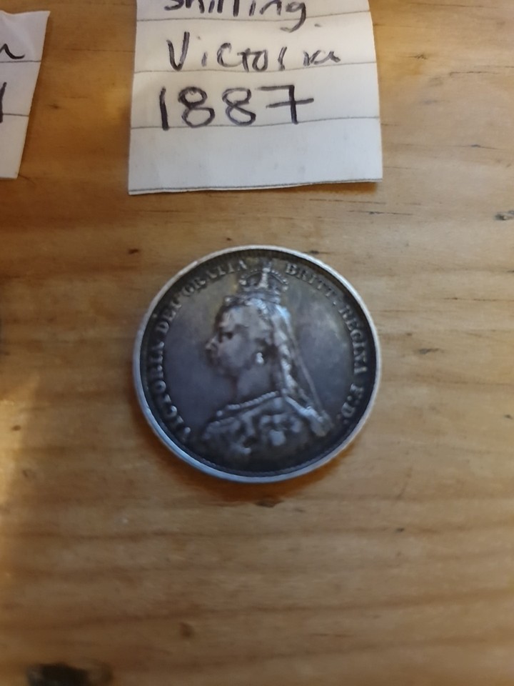 3 Old Silver Shilling Coins 1826, Early Victorian and 1887 | eBay UK