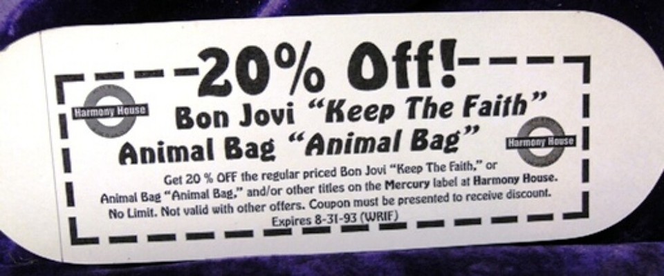 Vintage 101 WRIF Detroit Bon Jovi Bumper Sticker | eBay