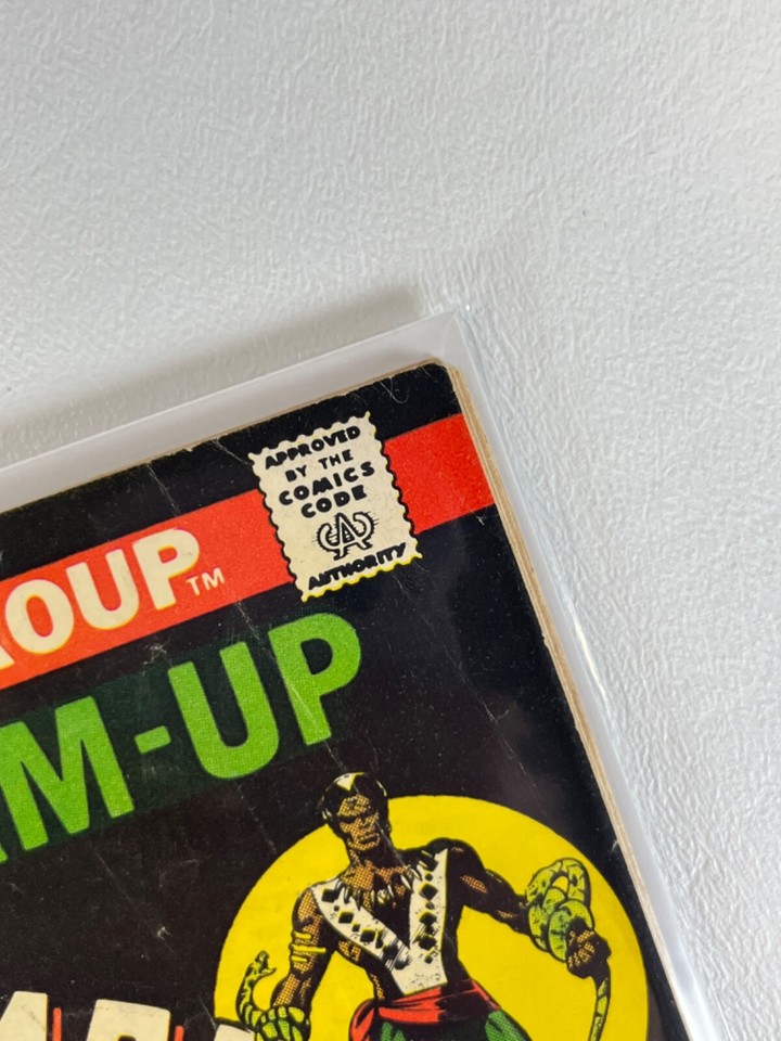 *No Marvel Stamp* Marvel Team-up #24 Marvel 1974 Spider-Man And Brother ...