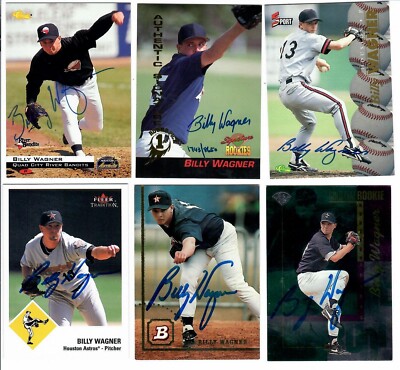 Billy Wagner 1994 Classic Best #140 Autographed signed card- MUST READ ...