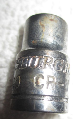 10 MM Pittsburgh Pro 12 Point 3/8 Inch Drive Metric Socket 67740,VTG ...