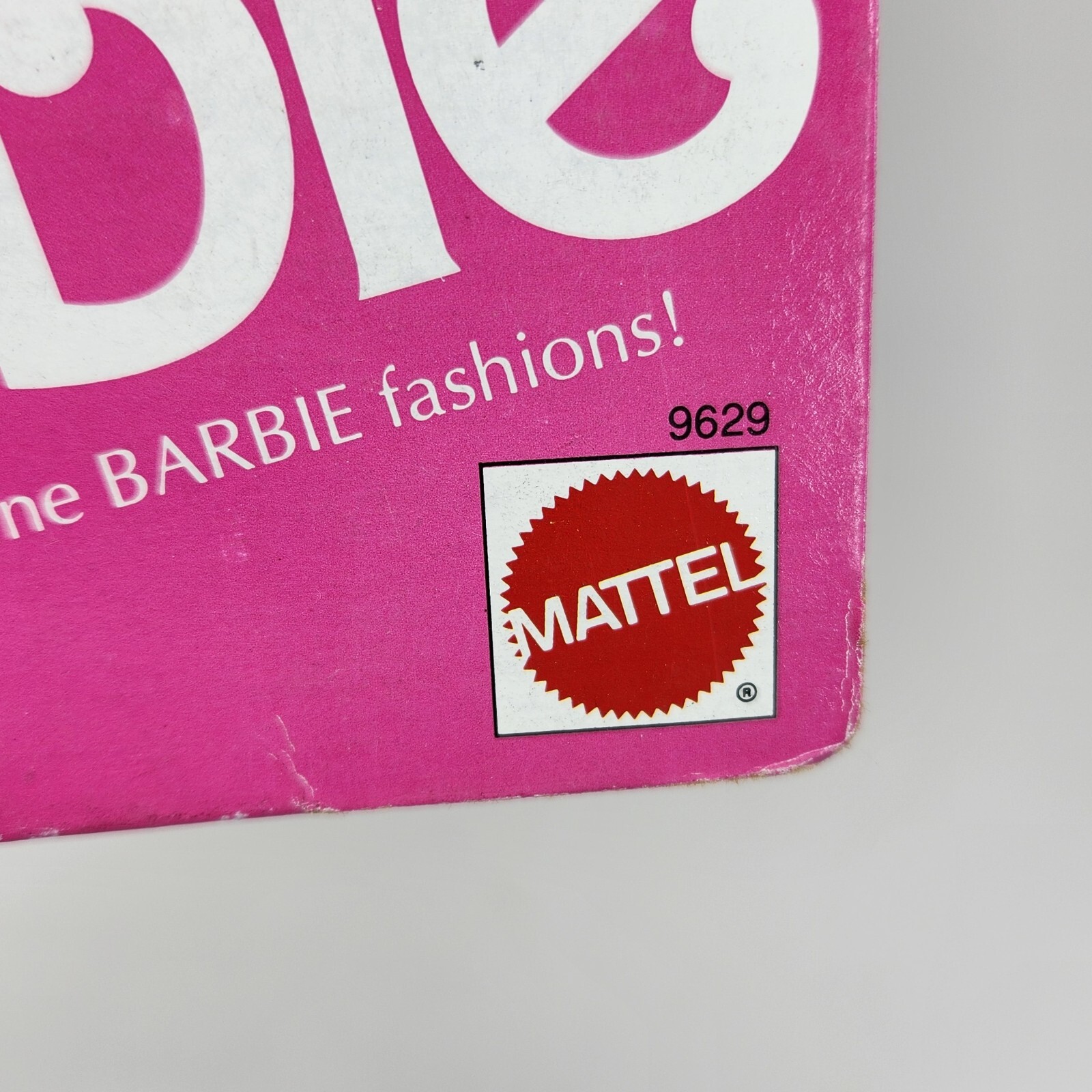 VINTAGE 1990 MATTEL FASHION PLAY BLONDE BARBIE DOLL # 9629 ORIGINAL BOX ...