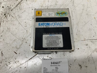 Eaton Vorad EVT-300 Collision Warning Radar System 40626-142 80628-155 ...