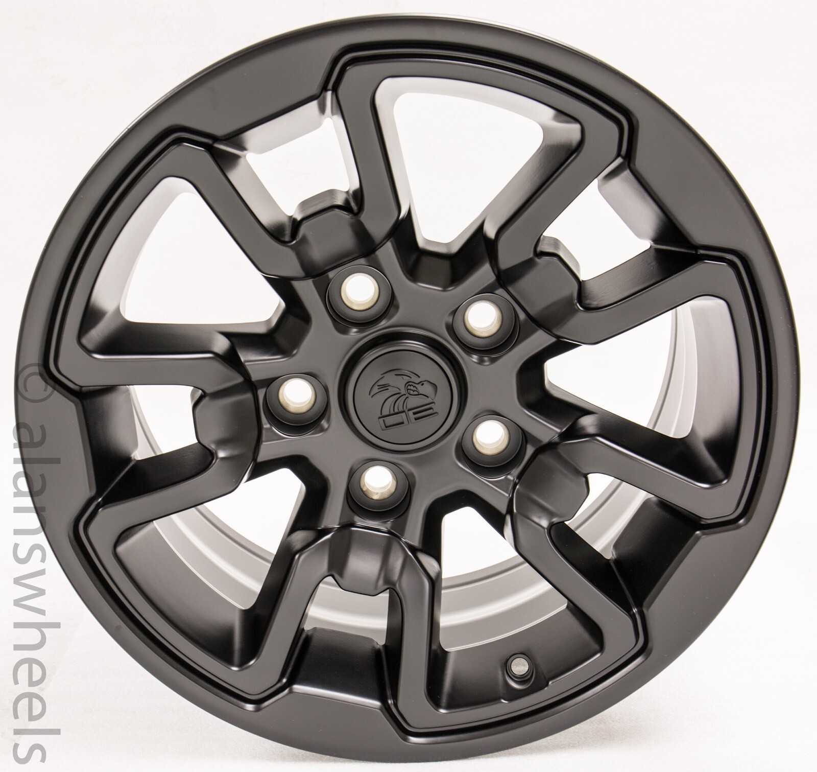 4 NEW Dodge Ram Rebel 02-18 1500 Satin Black 17" Wheels Rims Lugs ...