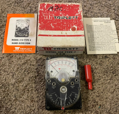 Multimeters - Vintage Triplett Model