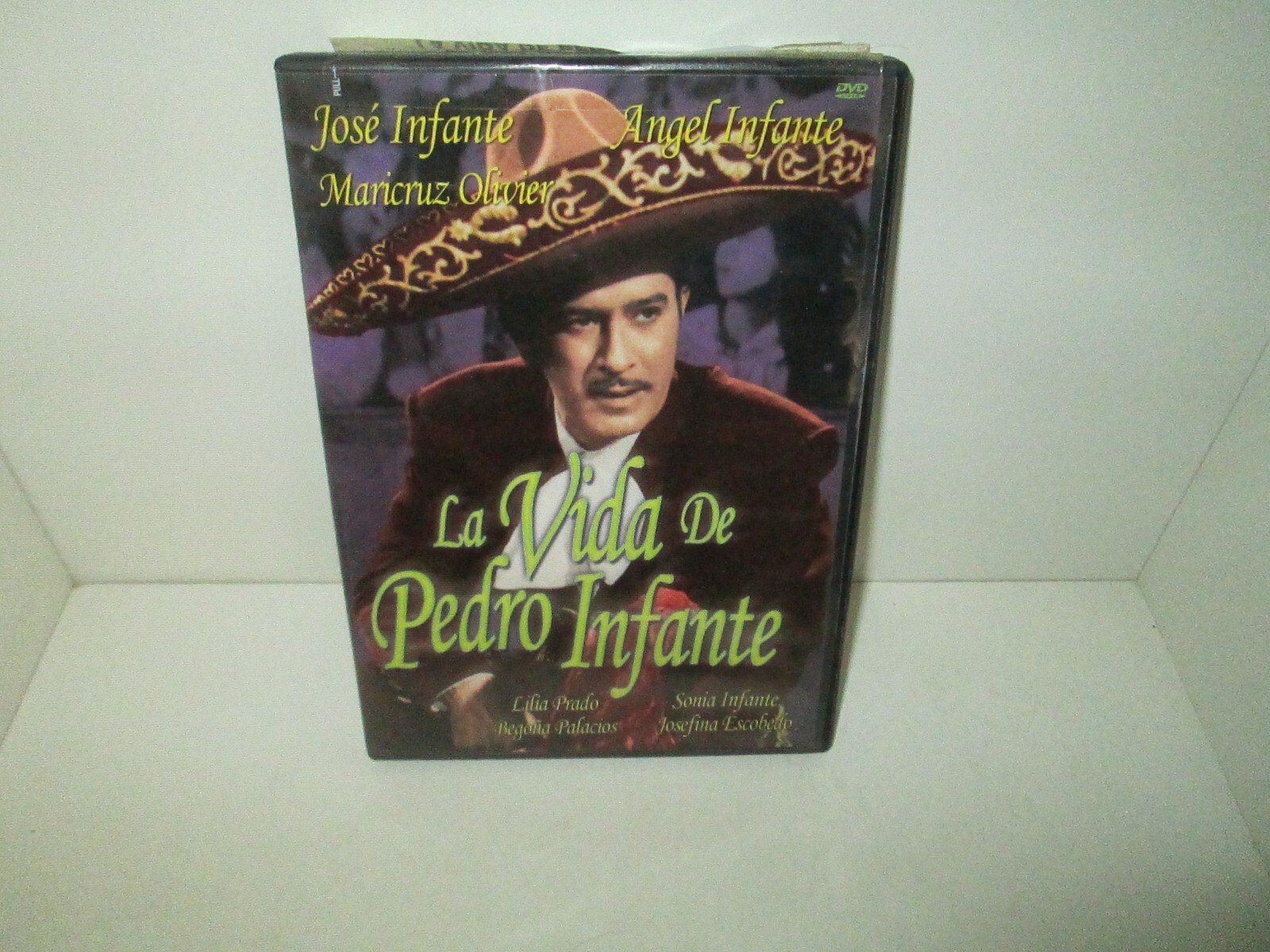LA VIDA DE PEDRO INFANTE rare Spanish Mexico Classic dvd JOSE & ANGEL ...