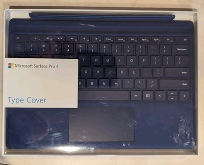 Microsoft Type Cover for Surface Pro 3,4 (5, 6, 7 Compatible) - Blue | eBay