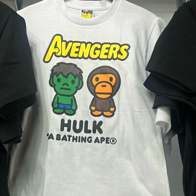 Bathing Ape Collab BAPE Hulk T-shirt | eBay