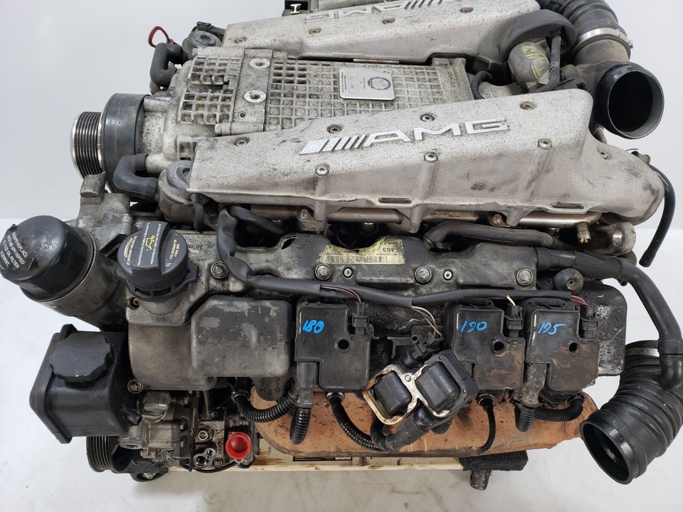 03-08 OEM Mercedes W463 G55 AMG 5.5L V8 M113 Engine Motor Long Block ...