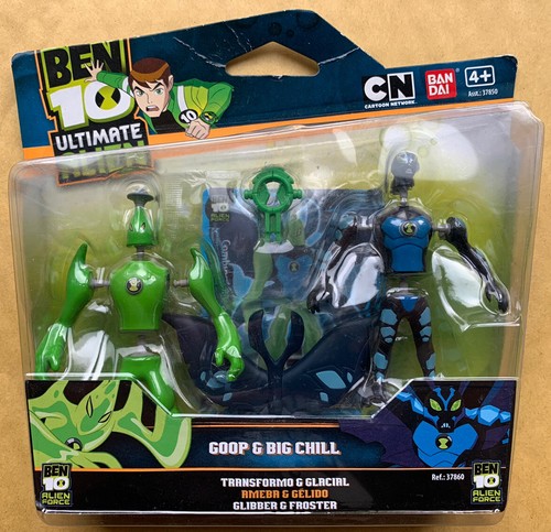 BEN 10 TEN ULTIMATE ALIEN CREATION CHAMBER - GOOP & BIG CHILL! MINI ...