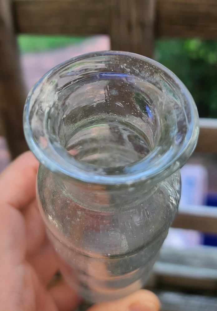 Scarce Blown Charles Gulden Mustard Bottle Bulbous Shape New York | eBay