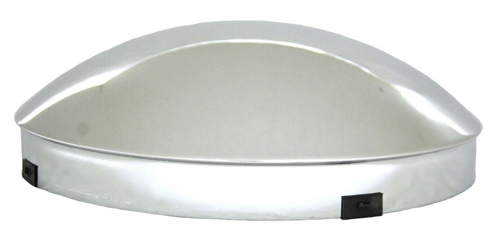 GG Front Dome Un Notched Hub Cap for Aluminum Wheel Chrome 1" Lip ...