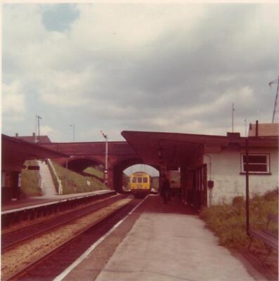 Photo 6x4 Moston station, looking north in 1972 Failsworth Moston ...