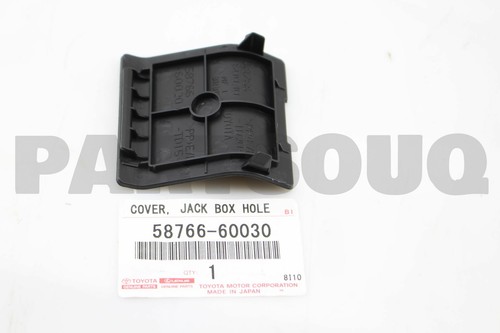 5876660030 Genuine Toyota COVER, JACK BOX HOLE 58766-60030 | eBay
