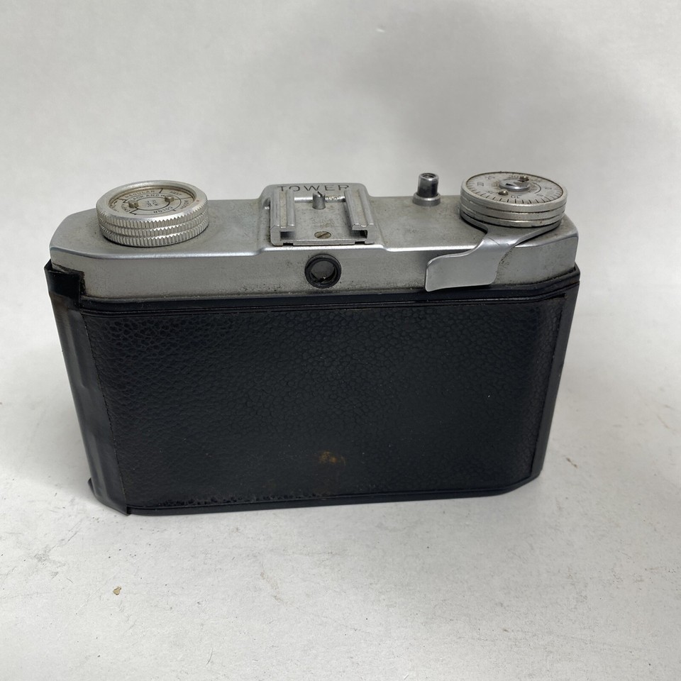 1955 TOWER 51 35MM FILM CAMERA STEINHEIL MUNCHEN CASSAR 50MM F2.8 LEN 1 ...