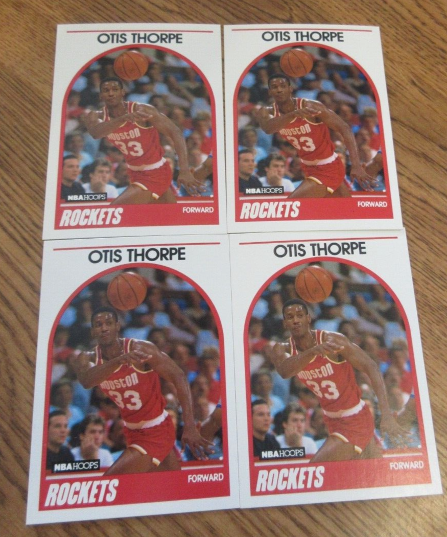 Lot 1989 NBA HOOPS Basketball Card HOUSTON ROCKETS OTIS THORPE | eBay