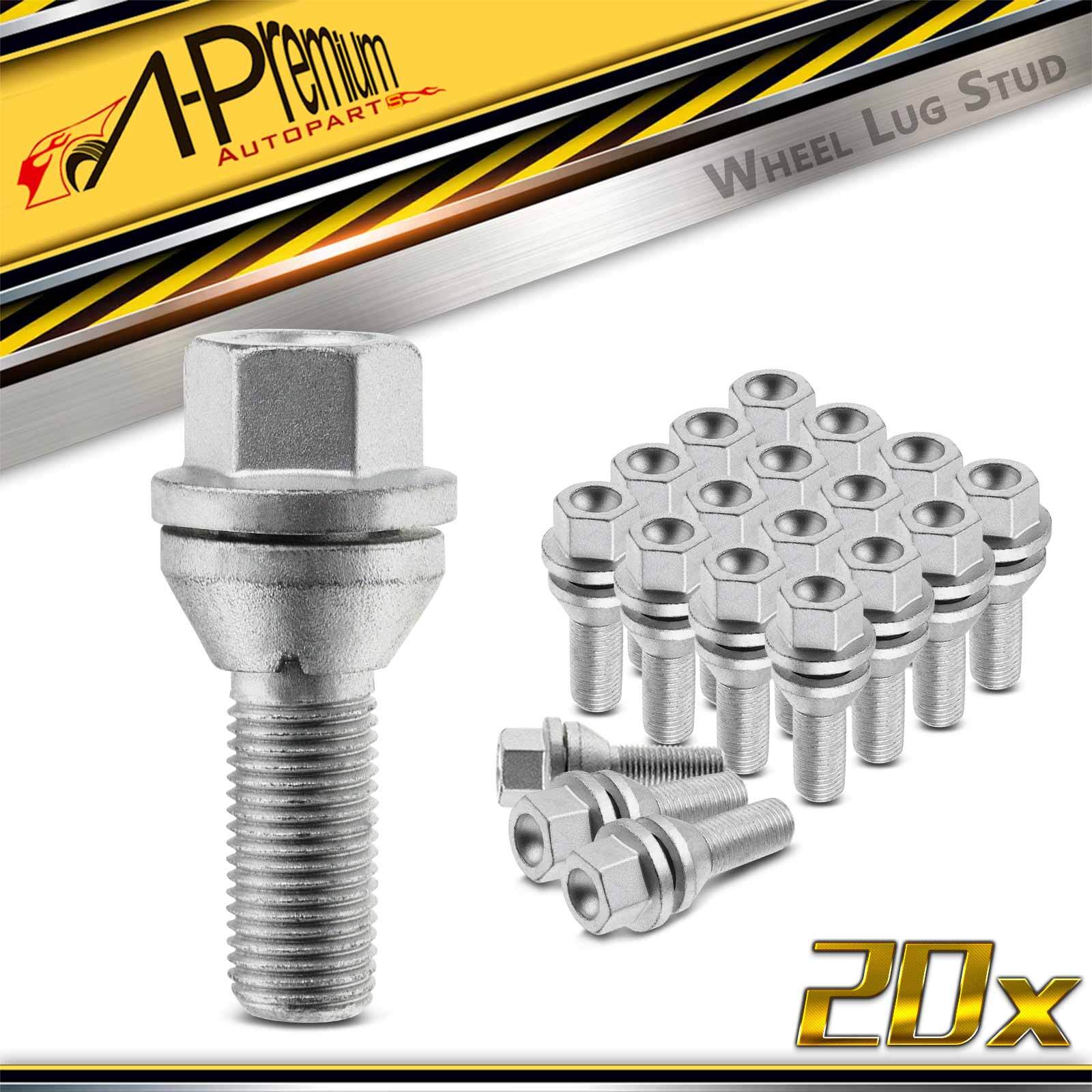 20pcs Wheel Stud for Volvo S60 2011-2020 S80 V60 2015-2020 XC40 XC60 ...