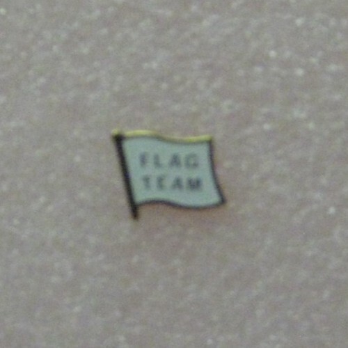 High School Varsity Flag Team Letterman Jacket Pin New Free Shipping | eBay