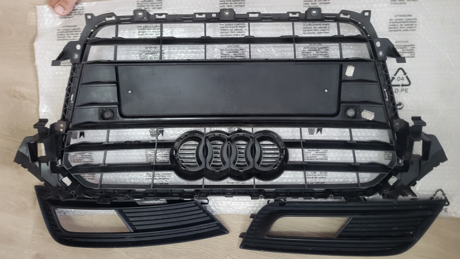 Audi A4 S Line Front Bumper Grill 2012 to 2015 8K0853651E Genuine for ...