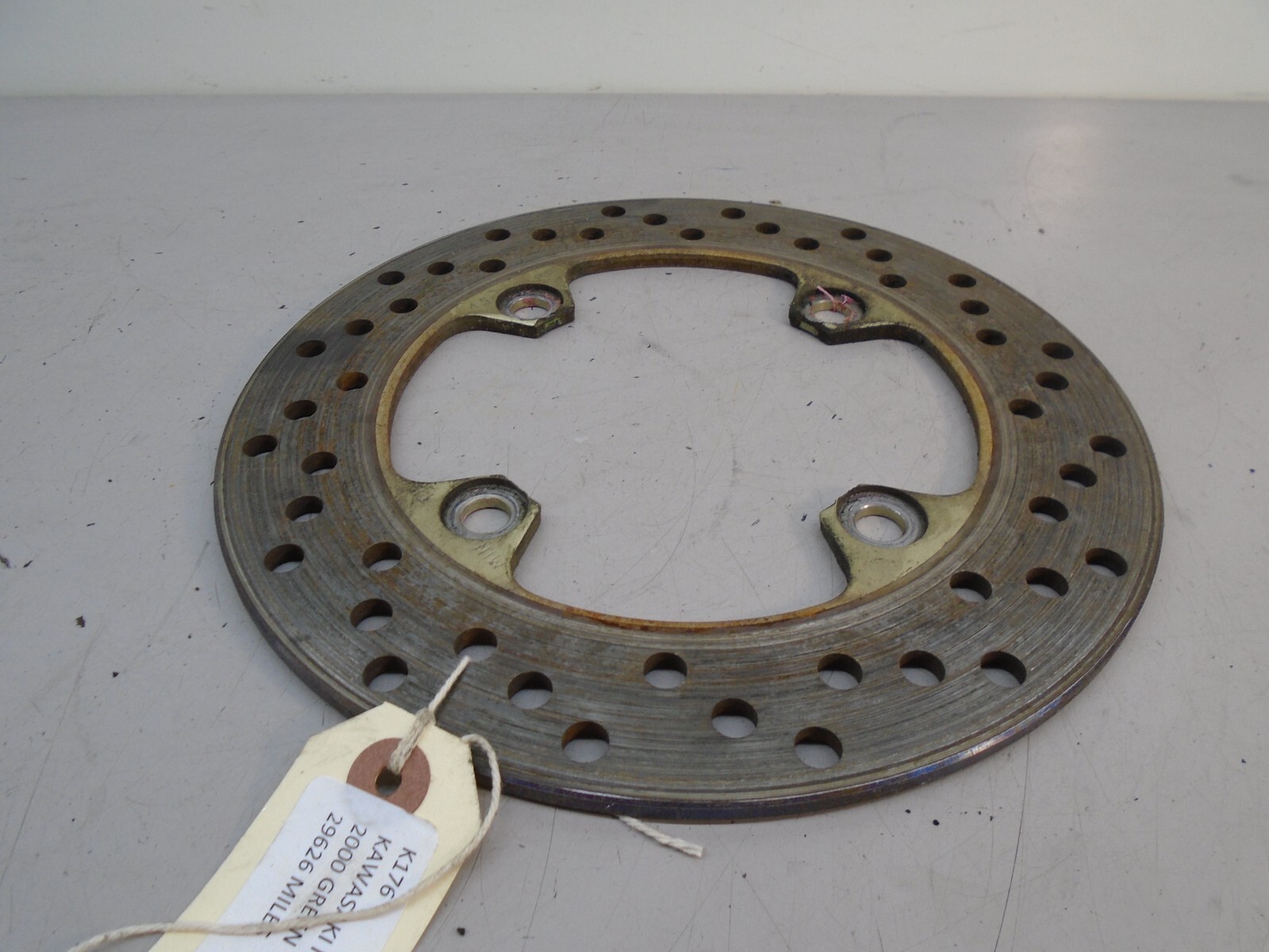 Rear Rotor Disc for Kawasaki Ninja ZX9R 1998 to 2001 | eBay