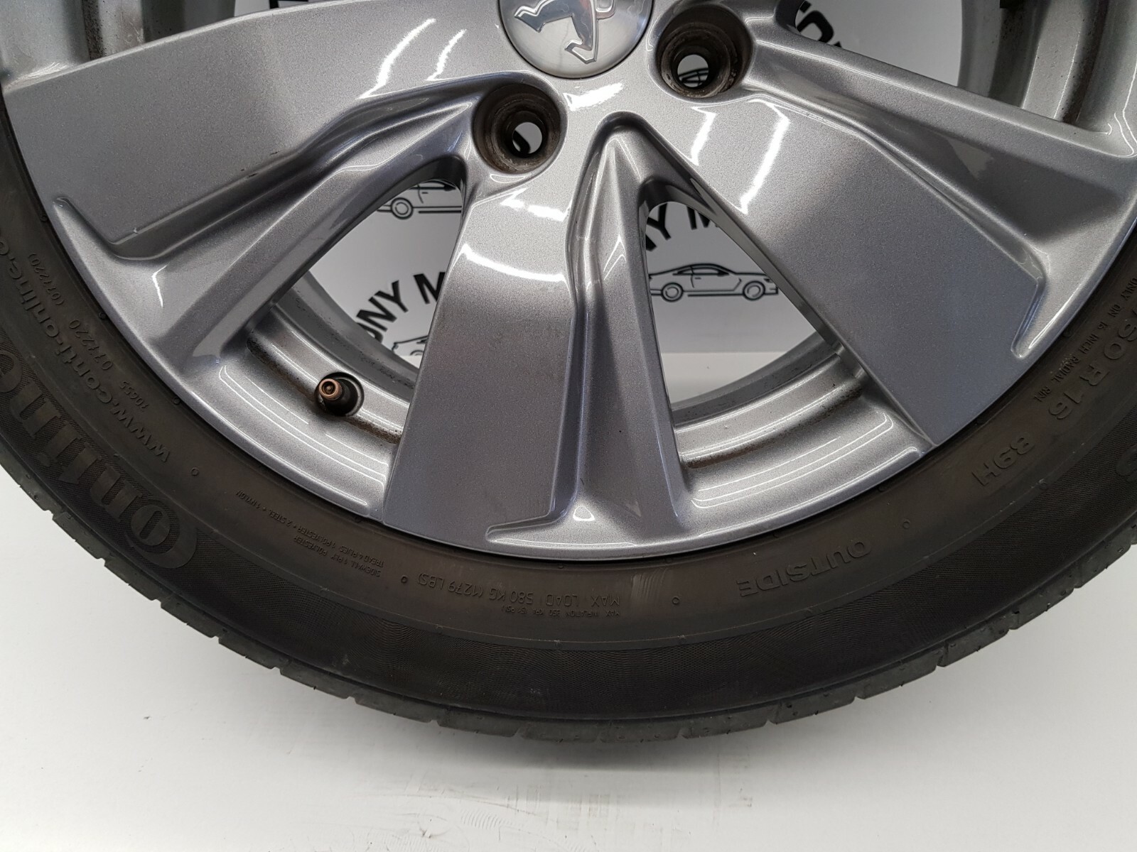 2017 PEUGEOT 2008 16" ALLOY WHEEL WITH 195 60 16 TYRE GENUINE ...