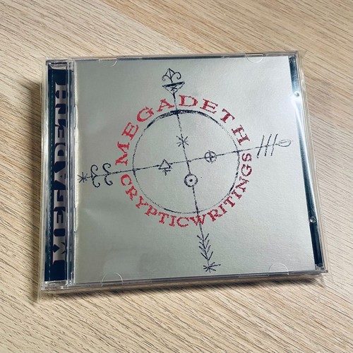 Megadeth Cryptic Writings CD 1997 Capitol HDCD Dave Mustaine NEW Sealed ...