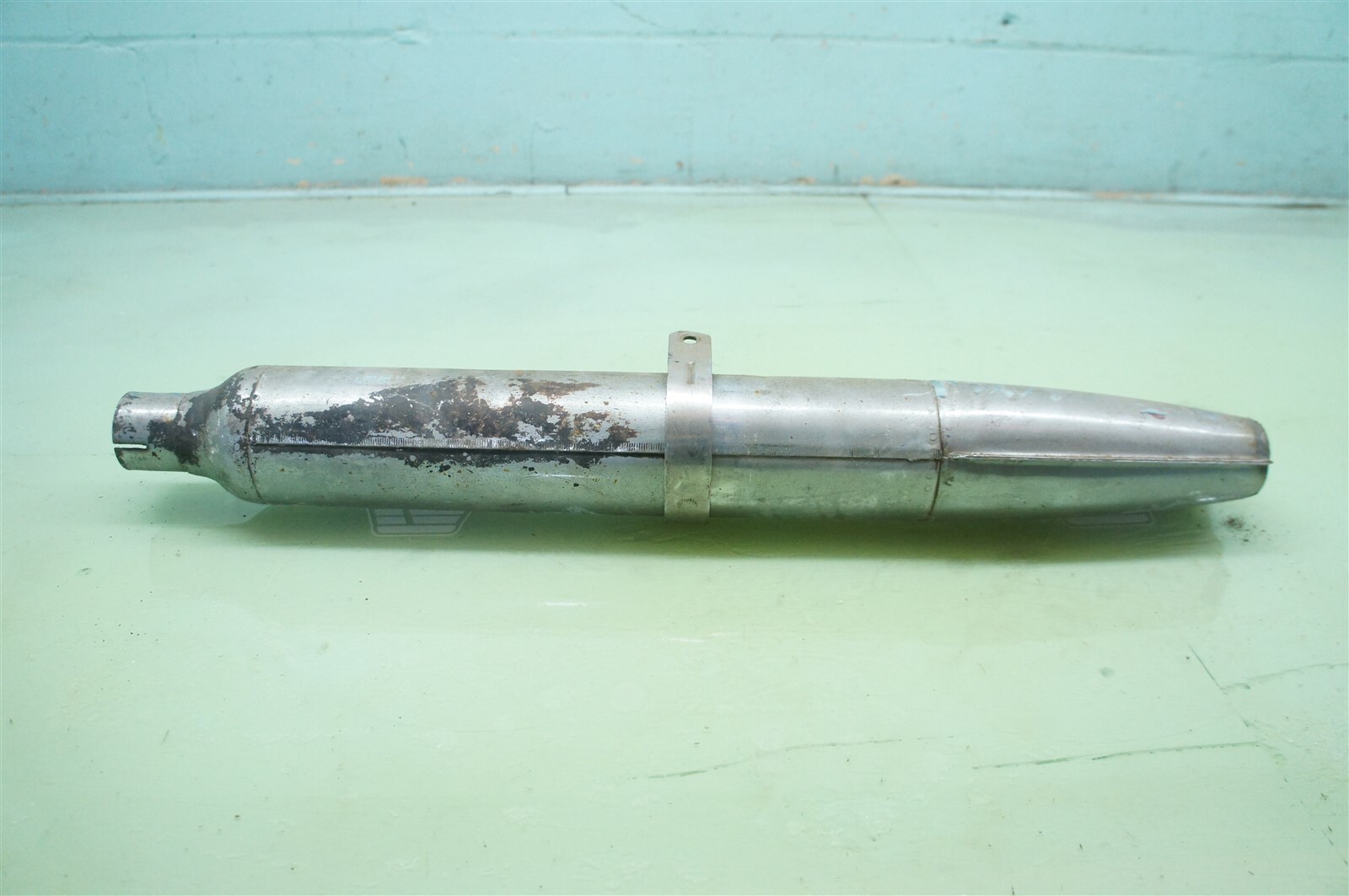 Harley Panhead Shovelhead FL FLH Fishtail Exhaust Muffler NICE *2463 | eBay