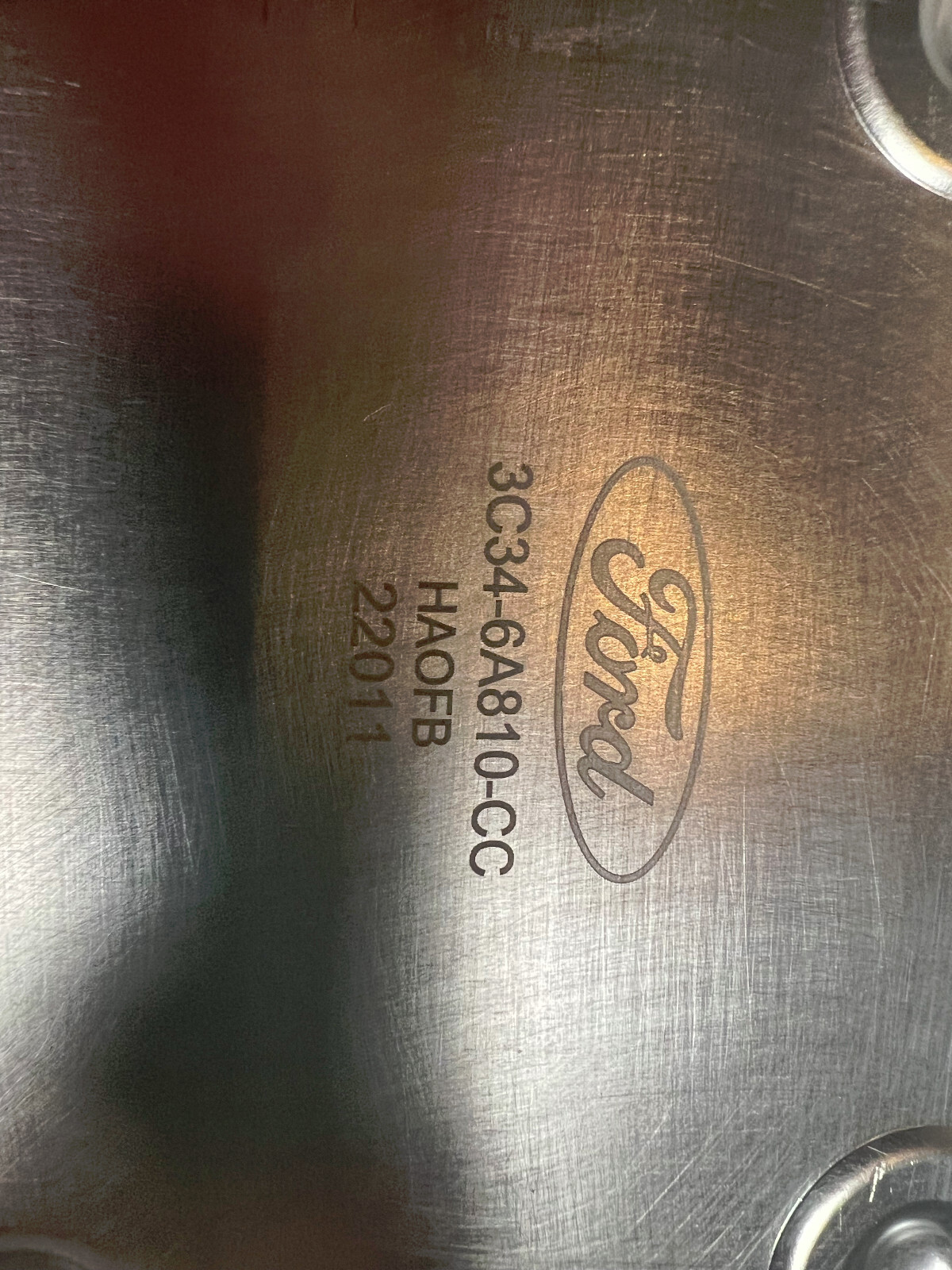 New OEM 3C3Z-6A642-CA FORD ENGINE OIL COOLER 03-08 6.0L Diesel Service ...