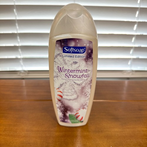 SOFTSOAP LIMITED EDITION WINTERMINT SNOWFALL BODY WASH 2013 RARE ...
