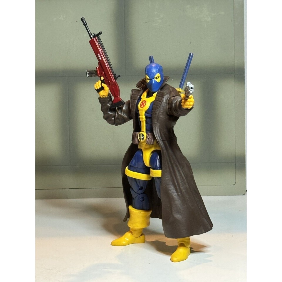 Custom X-MEN DEADPOOL w/ Trench MARVEL LEGENDS MADCAP BAF SAURON | eBay