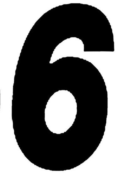 "#694" 6" Tall Black "SX" Stick-On Race Numbers - 3 Pack Dirt Digits | eBay