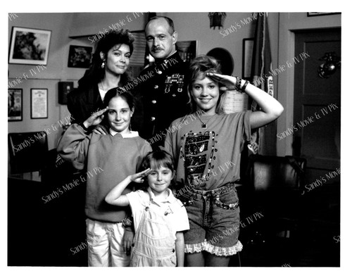 GERALD McRANEY, SHANNA REED & Cast Terrific ORIGINAL TV Photo MAJOR DAD ...