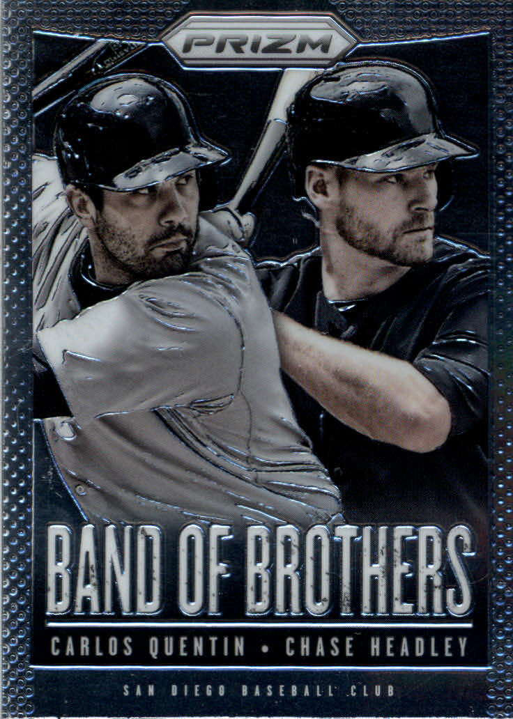 2013 Panini Prizm Band of Brothers #15 Carlos Quentin/Chase Headley | eBay