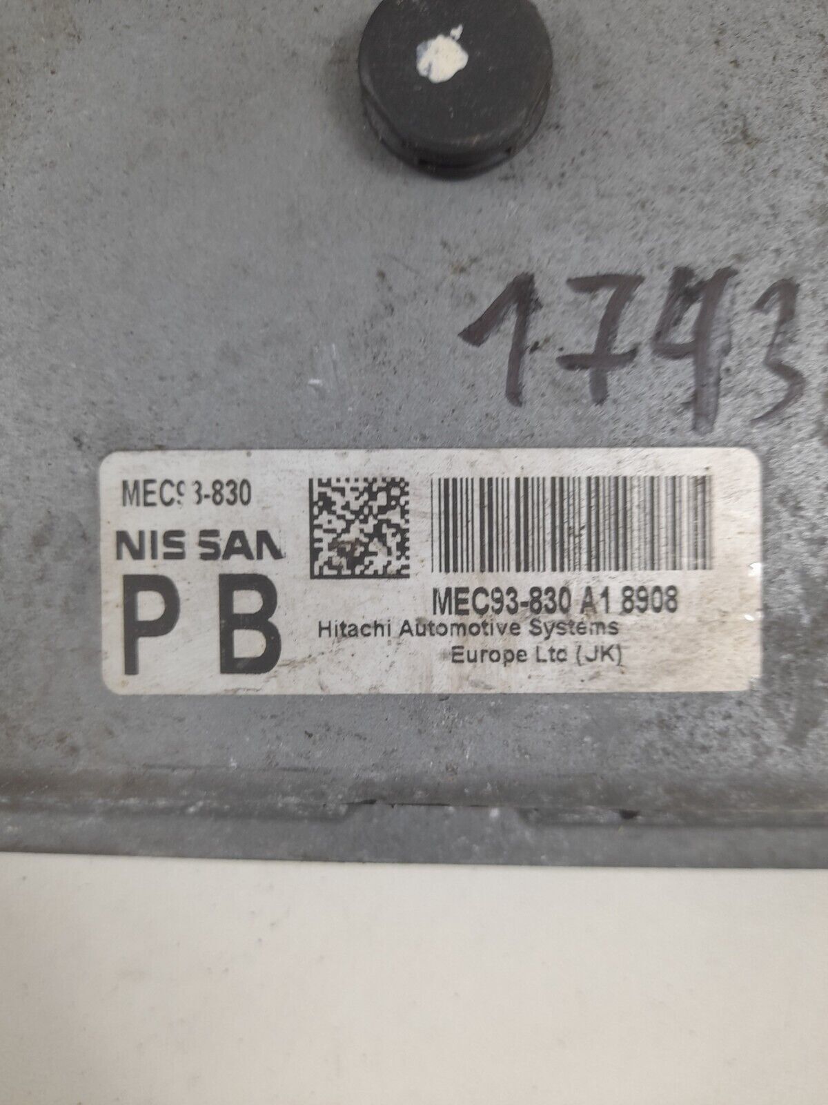 Unité de commande moteur d'origine Nissan ECU mec93-830 | eBay