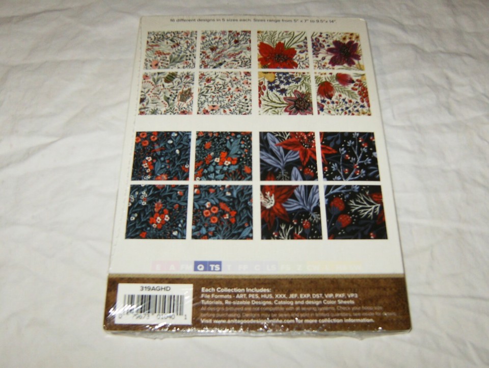 Secret Garden Anita Goodesign Embroidery Design Machine CD, Factory ...