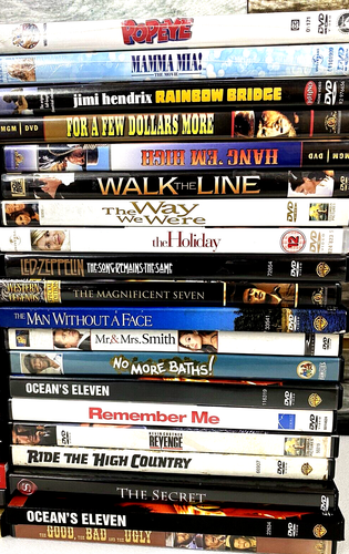 Lot of 39 Used DVDs Assorted Bulk Dvds CHEAP (“From very good to like ...