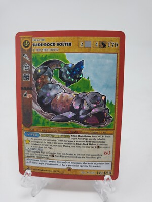 MetaZoo Cryptid Nation Slide-Rock Bolter 16/159 2nd Edition Reverse ...