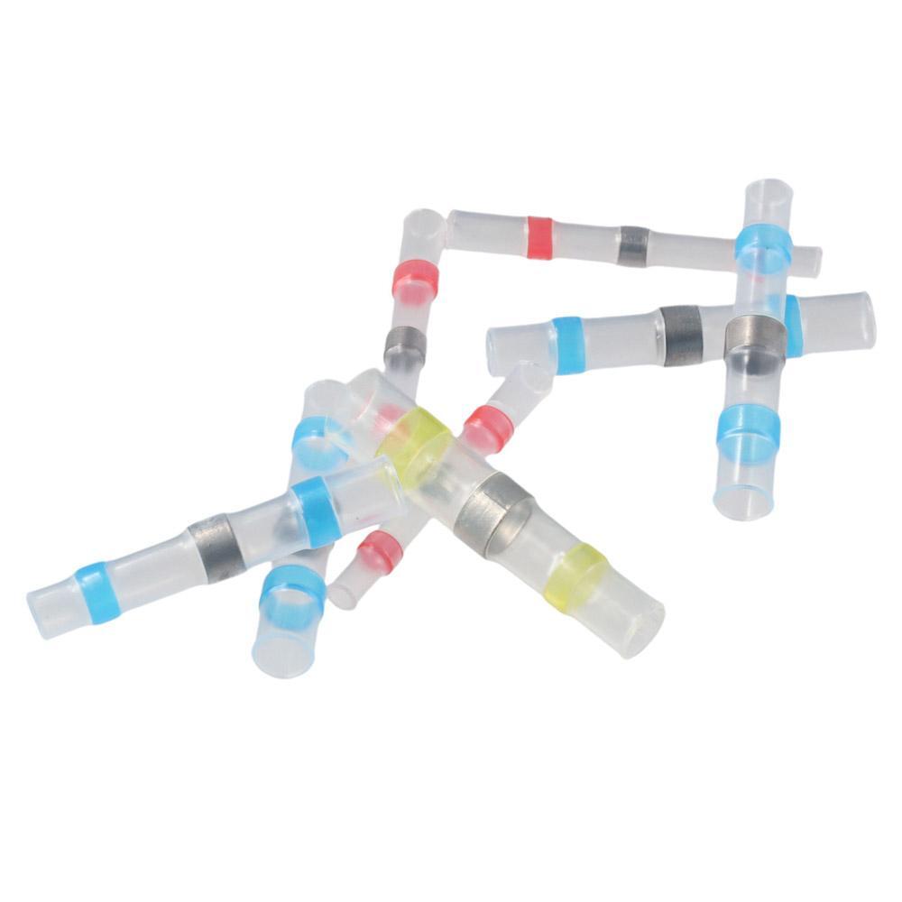 200Pcs Insulated Solder Seal Wire Connectors Heat Shrink Butt ...