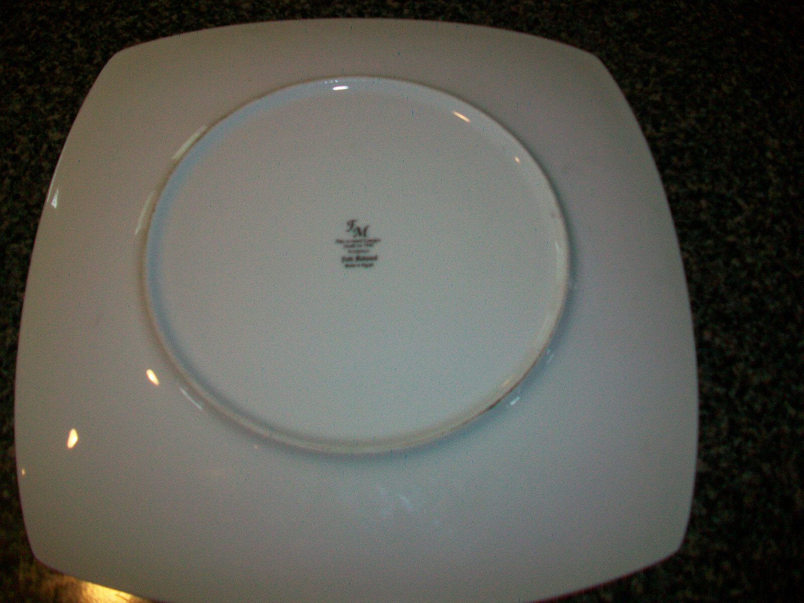 FM Fathi Mahmoud Made in Egypt Square Plate Pate et email Limoges fonde ...