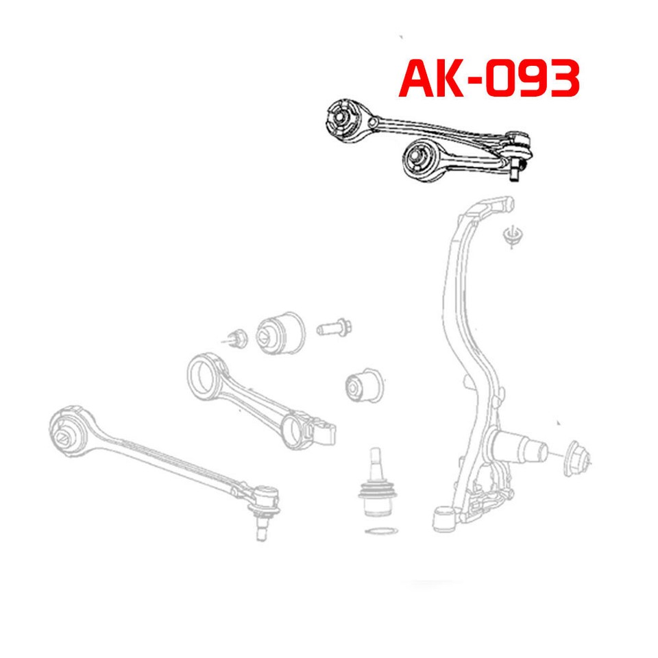 Godspeed Adjustable Front Upper Camber Arms Kit Set Fits 08-21 Dodge ...