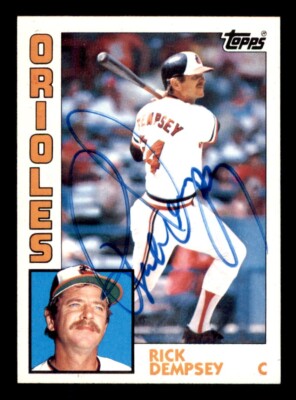 1984 Topps Baseball #272 Rick Dempsey Signed Auto Autograph (no COA) | eBay