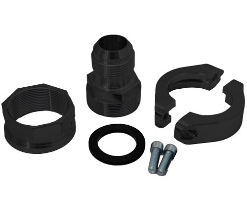 Black Radiator Compression Fitting -16AN; NO WELDING REQUIRED; 1.5 ...