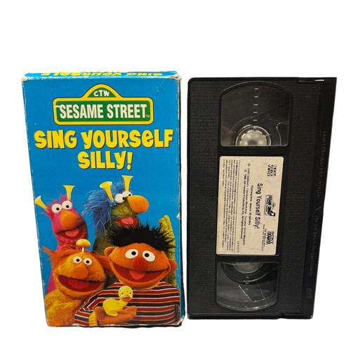 Sesame Street Sing Yourself Silly! VHS Tape | eBay