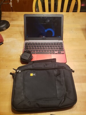 ASUS C201P Chromebook - Includes Factory Charger And Additional Case | eBay