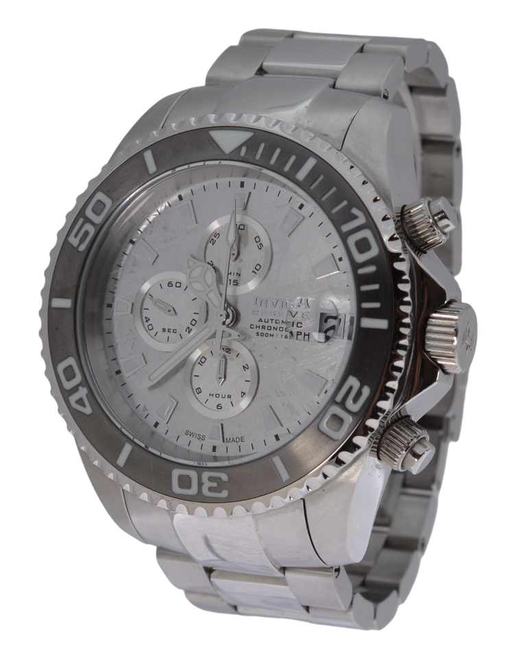 Men's 52mm Invicta Reserve Pro Diver Meteorite Dial Automatic Watch Ref ...