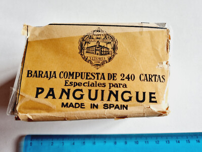 Cards Playing Cards Baraja 240 Cartes Panguingue Fournier Vintage New ...