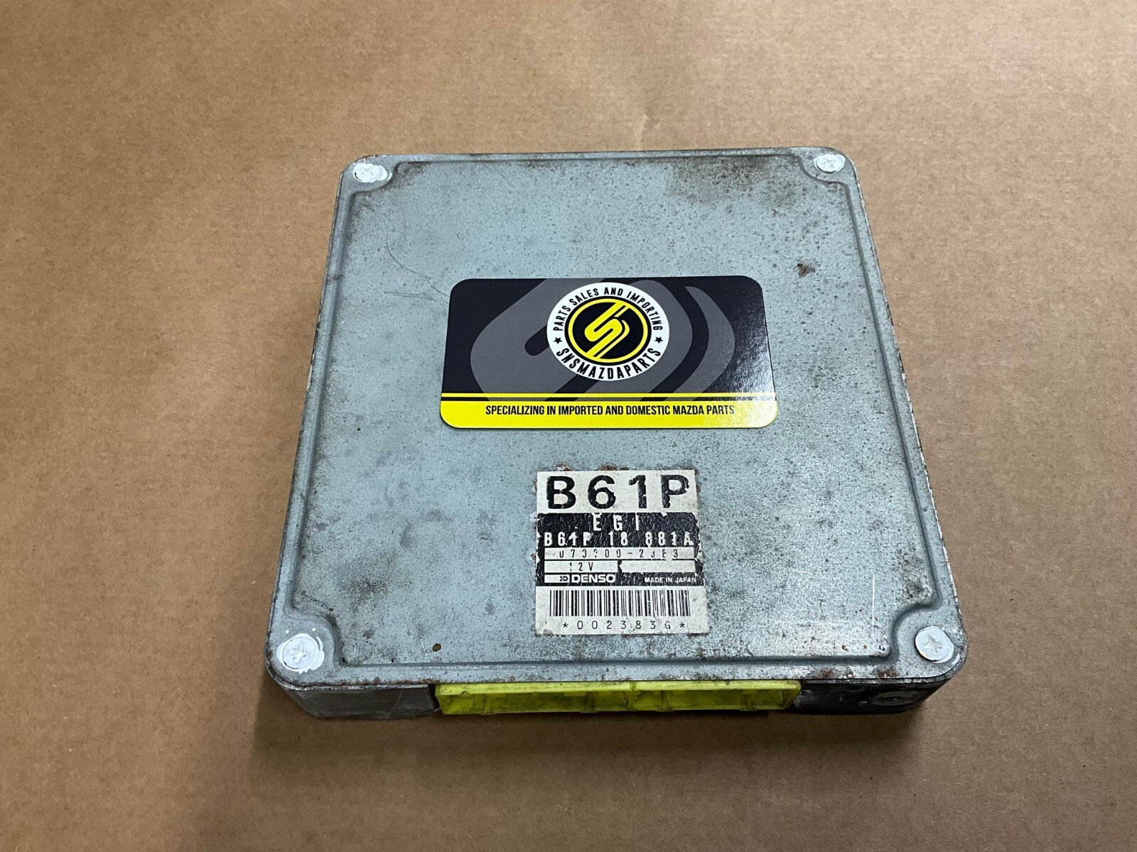 90-93 Mazda Miata NA6 ECU Engine Computer Unit B61P18881 B61P-18-881 ...
