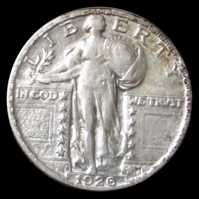 1926 S STANDING LIBERTY QUARTER 25C SLQ COIN EXTRA FINE | eBay
